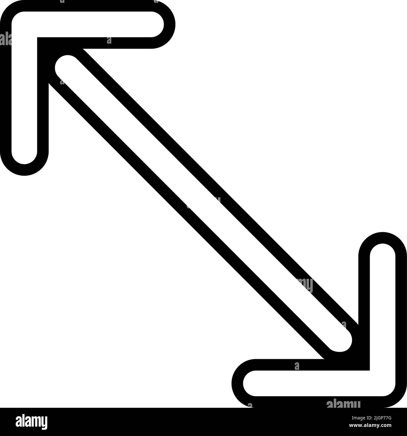 Arrows double arrows icon Stock Vector Image & Art - Alamy