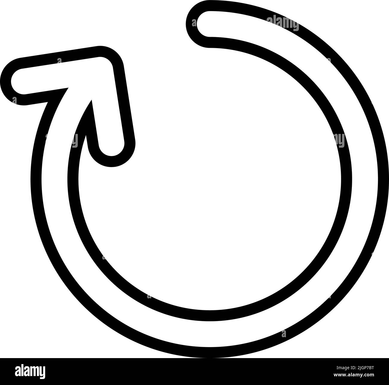 Arrows loading icon Stock Vector Image & Art - Alamy