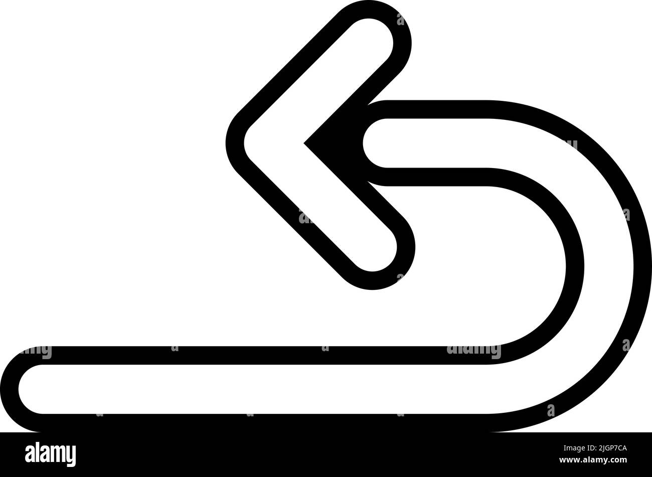 Arrows back icon Stock Vector Image & Art - Alamy