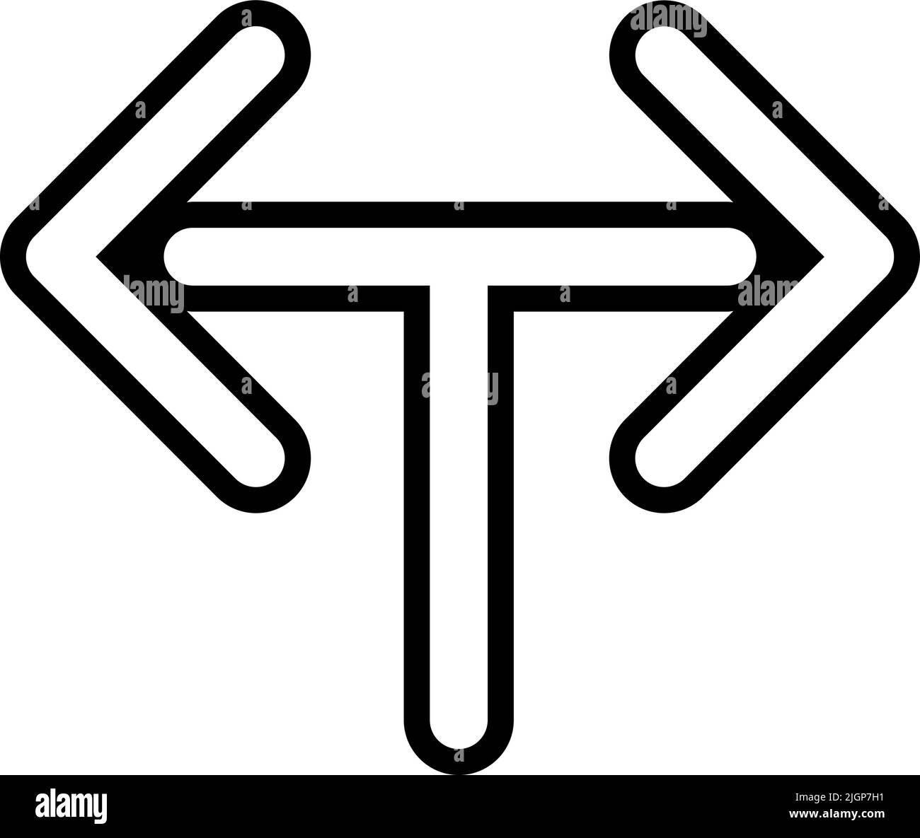 Left and right arrow arrows hi-res stock photography and images - Alamy