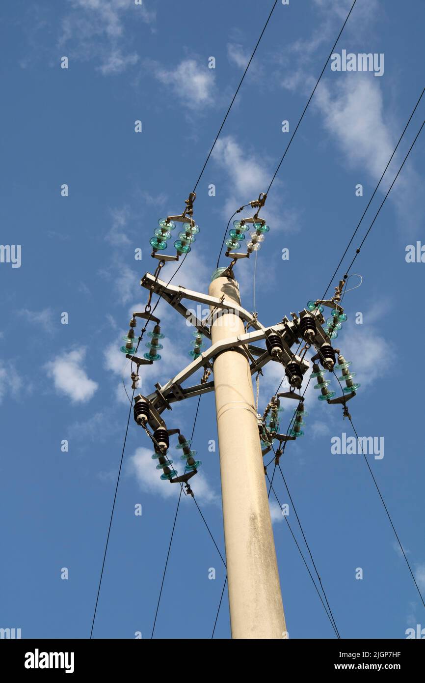 Photographic documentation of electricity distribution poles for civil ...
