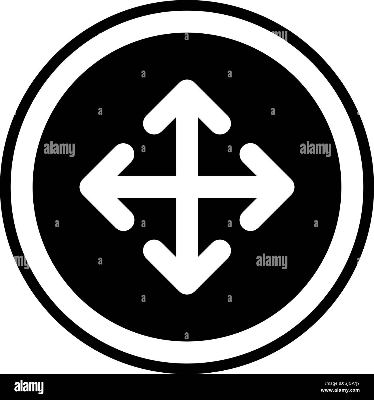 Fullscreen icon Stock Vector Images - Alamy