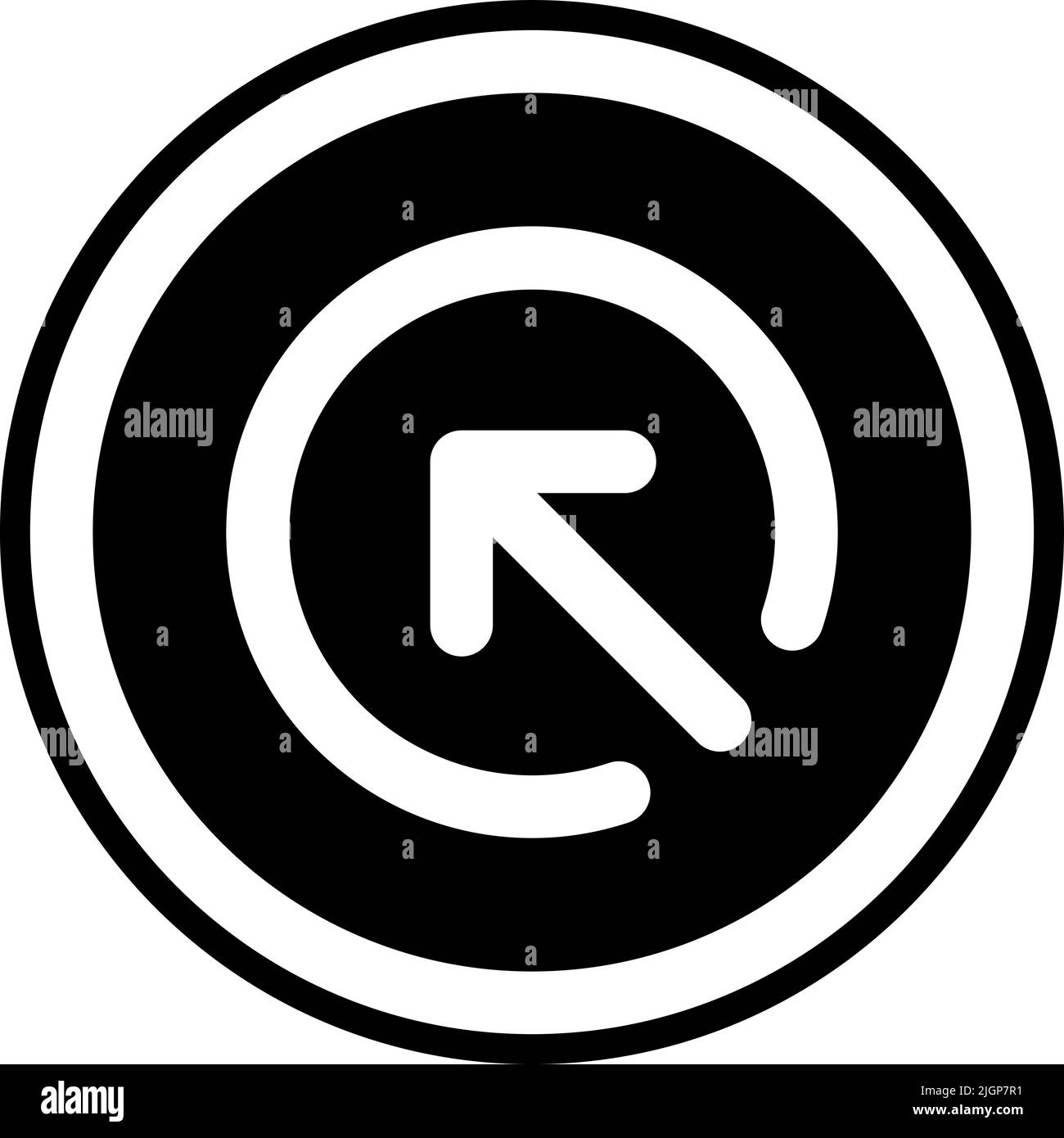 Arrows click icon Stock Vector Image & Art - Alamy