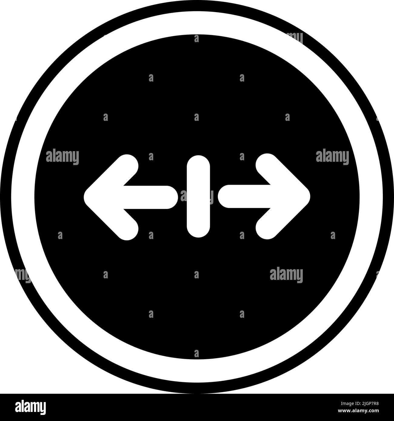 Arrows shrink icon Stock Vector Image & Art - Alamy