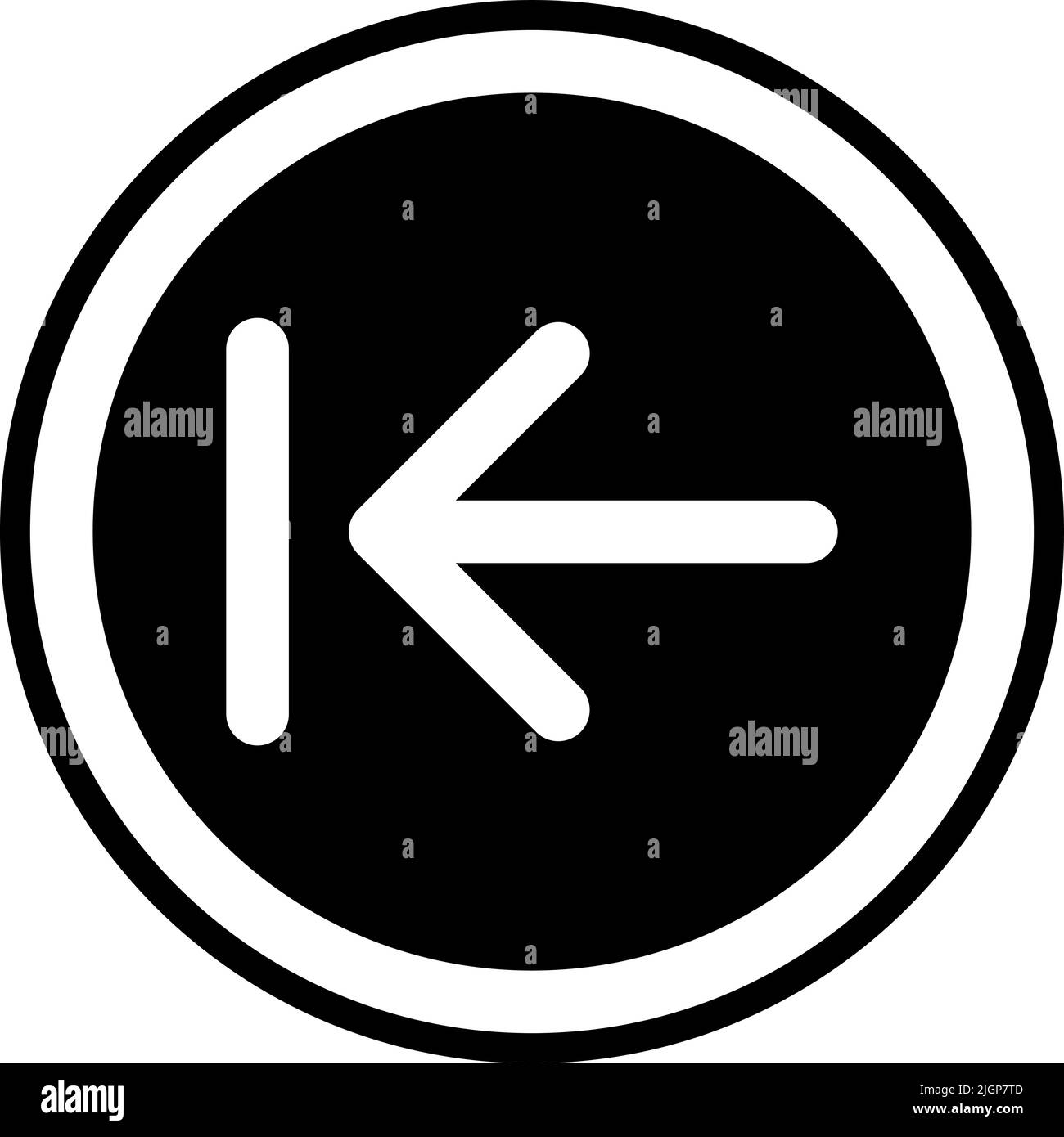 Arrows back icon Stock Vector Image & Art - Alamy