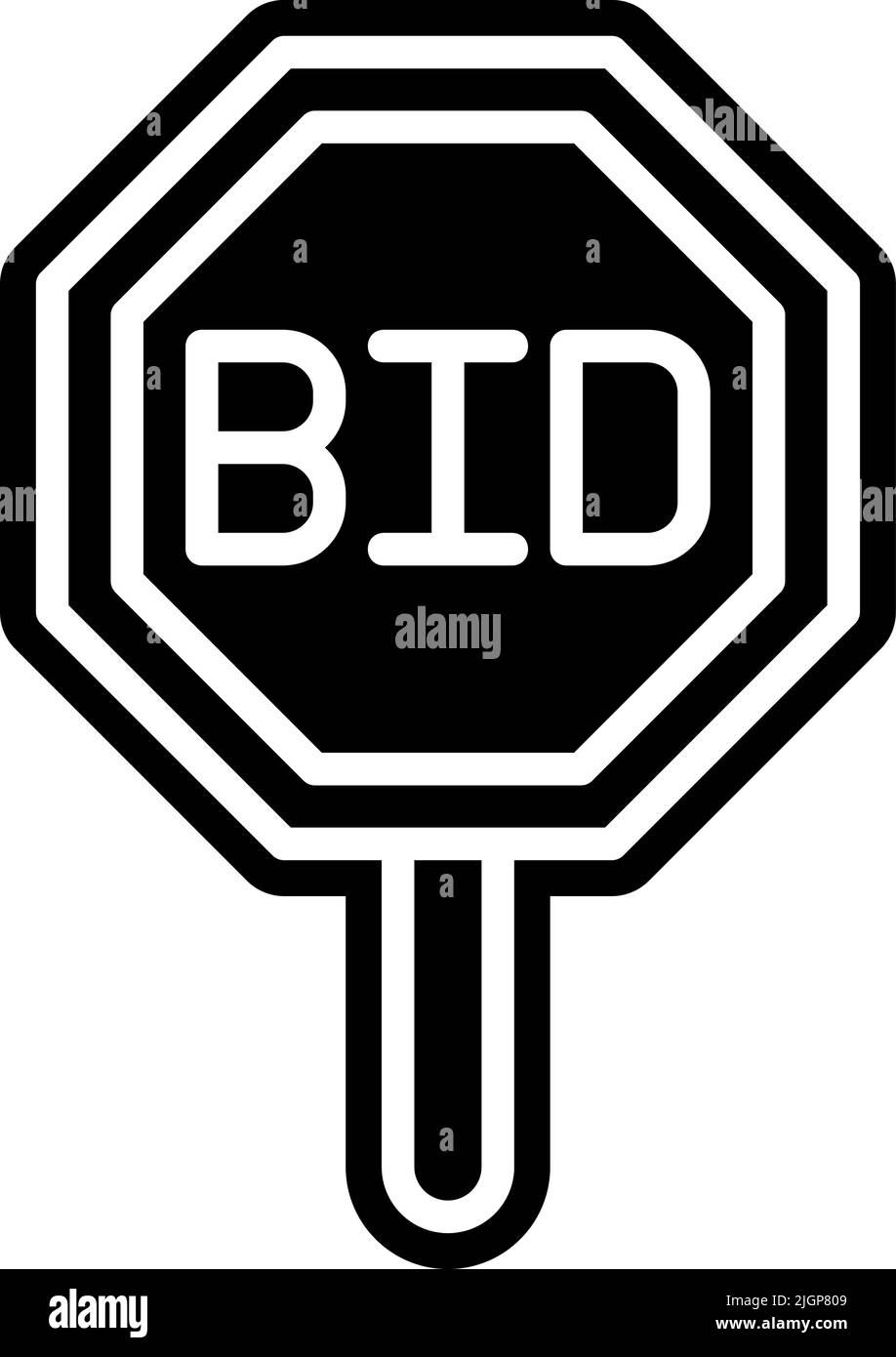 Auction Bid Icon