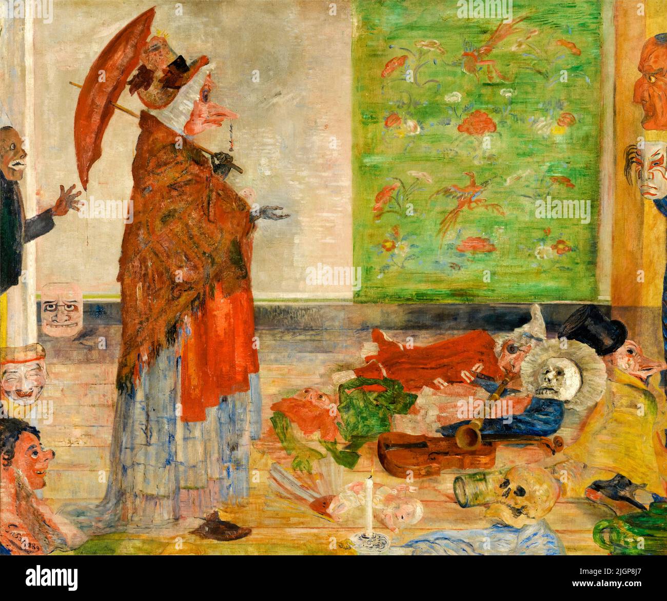 James ensor painting hi-res stock photography and images - Alamy