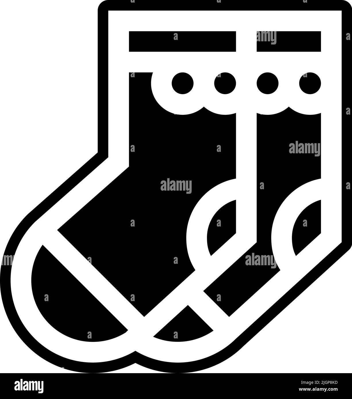 Child socks isolated Black and White Stock Photos & Images - Alamy