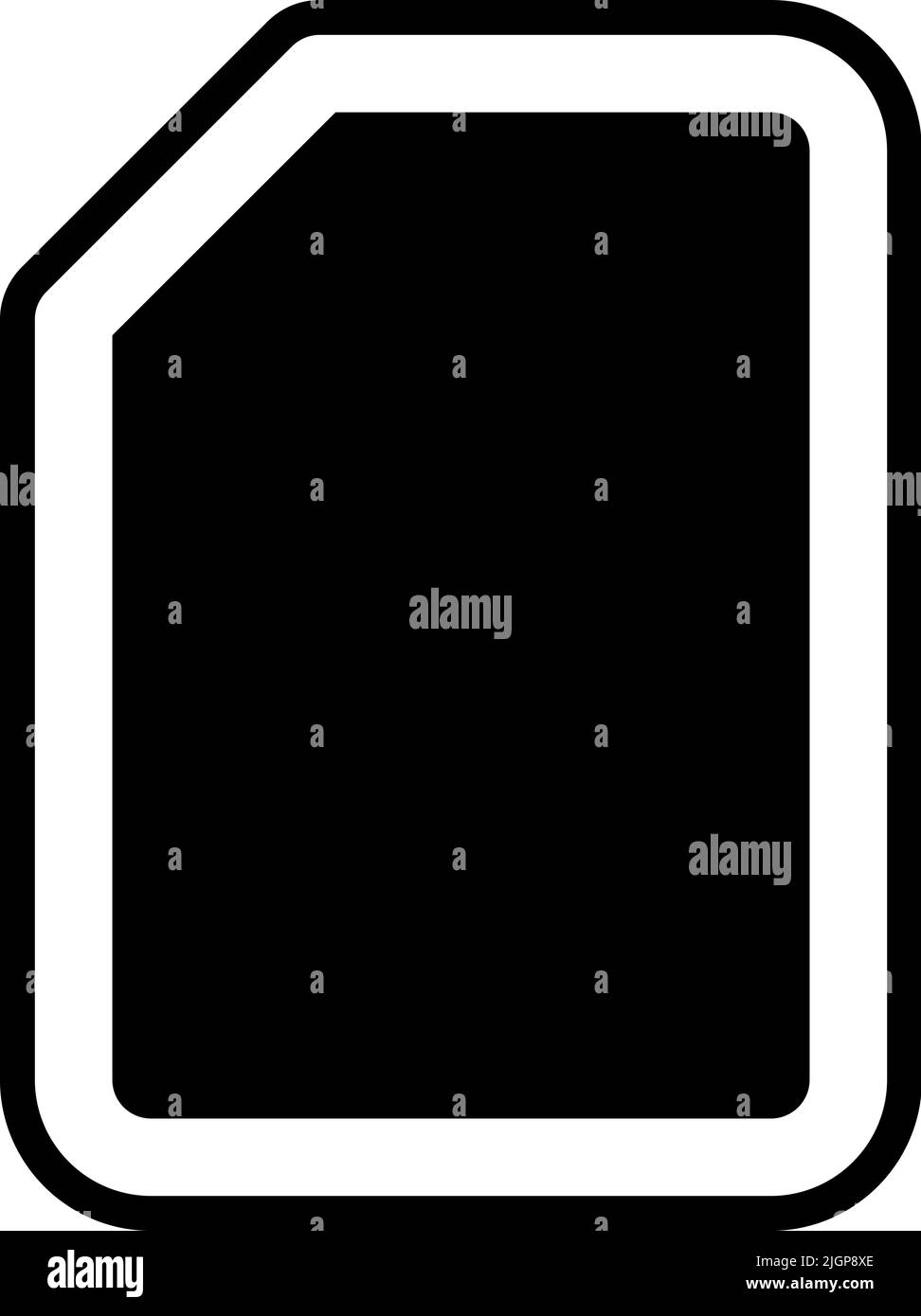 Basic ui file icon Stock Vector Image & Art - Alamy