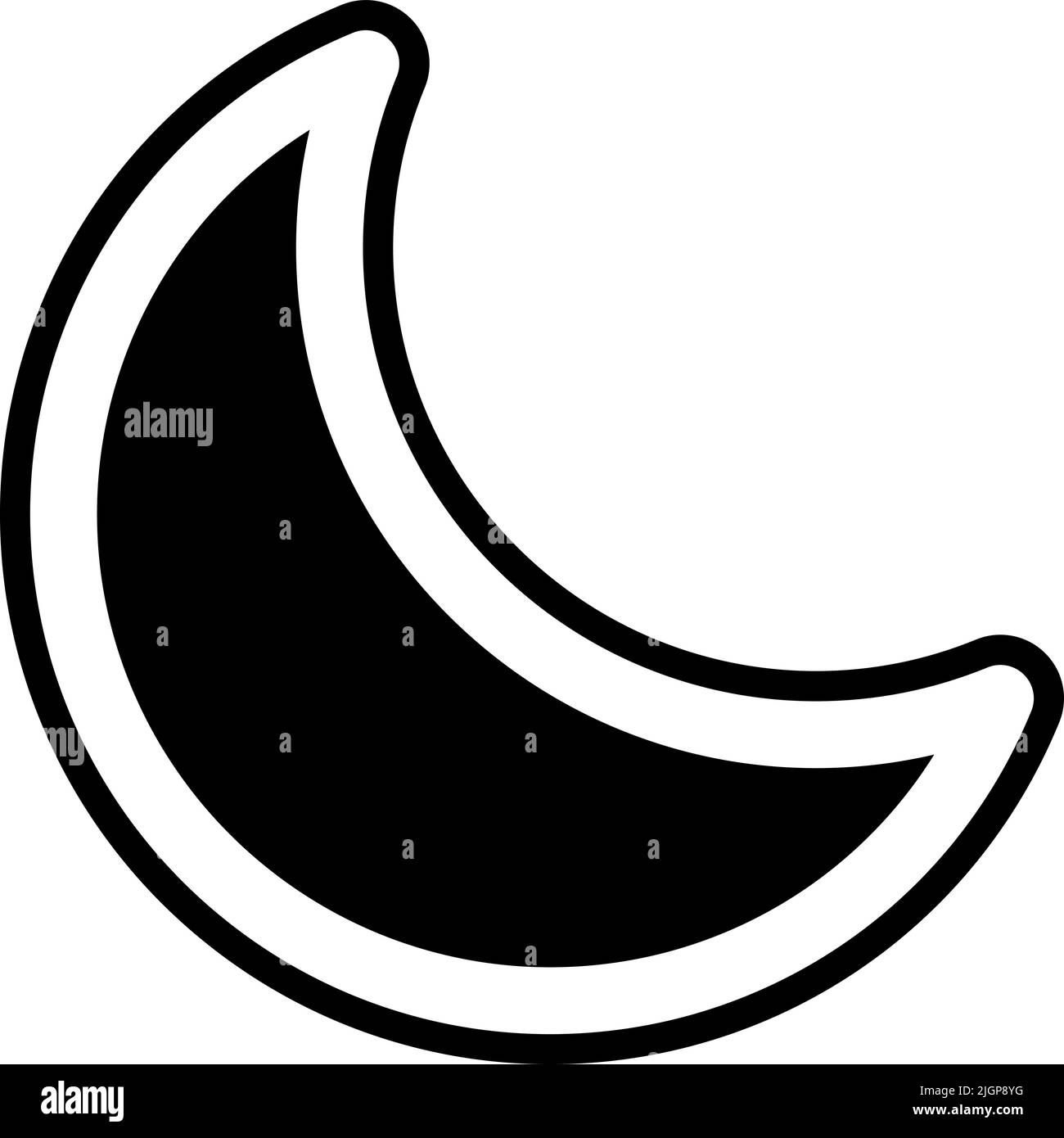 Basic ui night mode icon Stock Vector Image & Art - Alamy