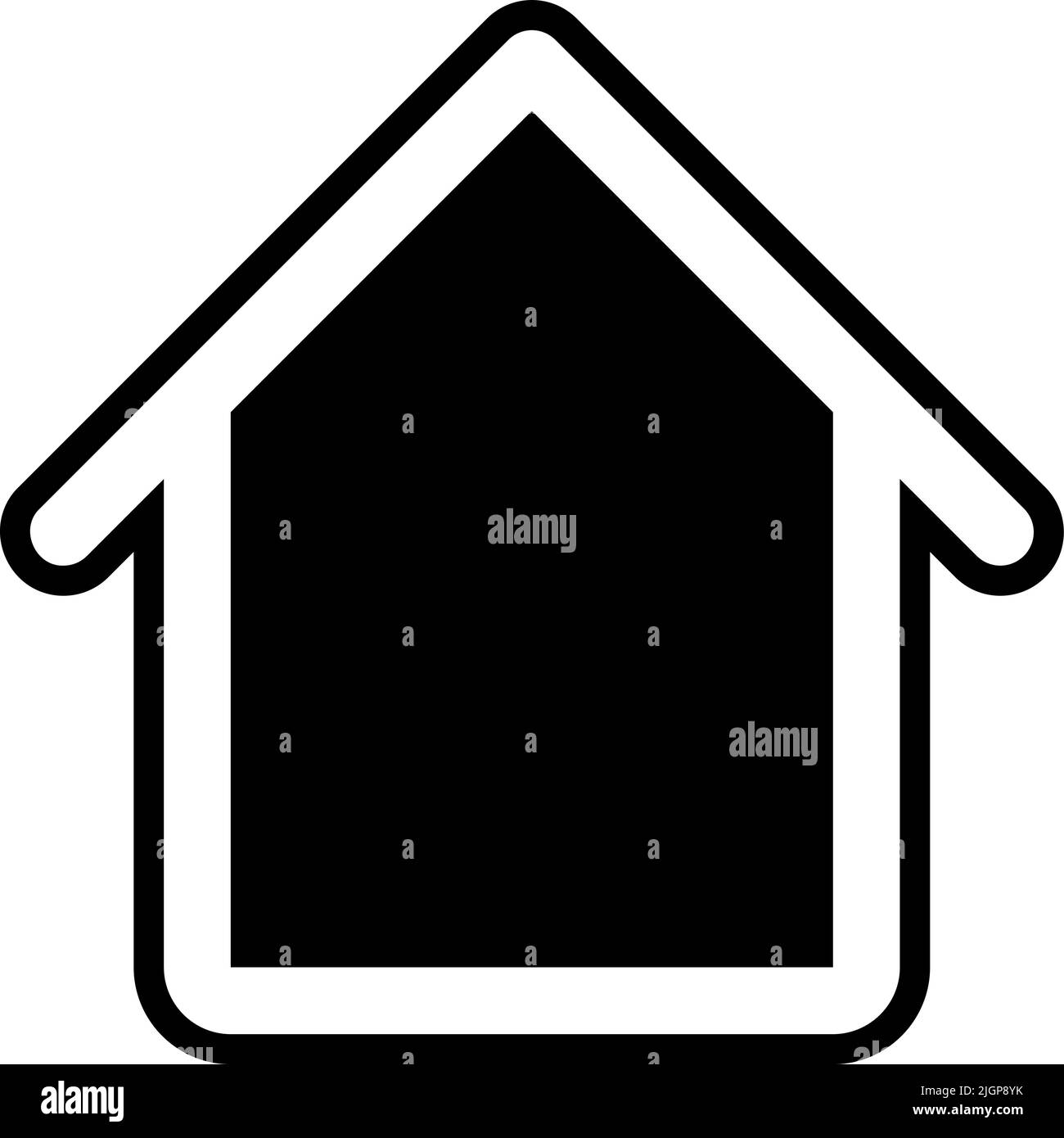 Basic ui home icon Stock Vector Image & Art - Alamy