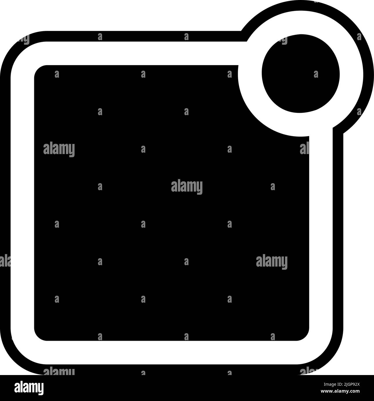 Basic ui notification icon Stock Vector Image & Art - Alamy