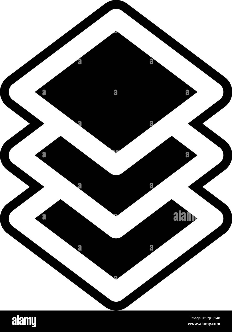 Basic ui layer icon Stock Vector Image & Art - Alamy