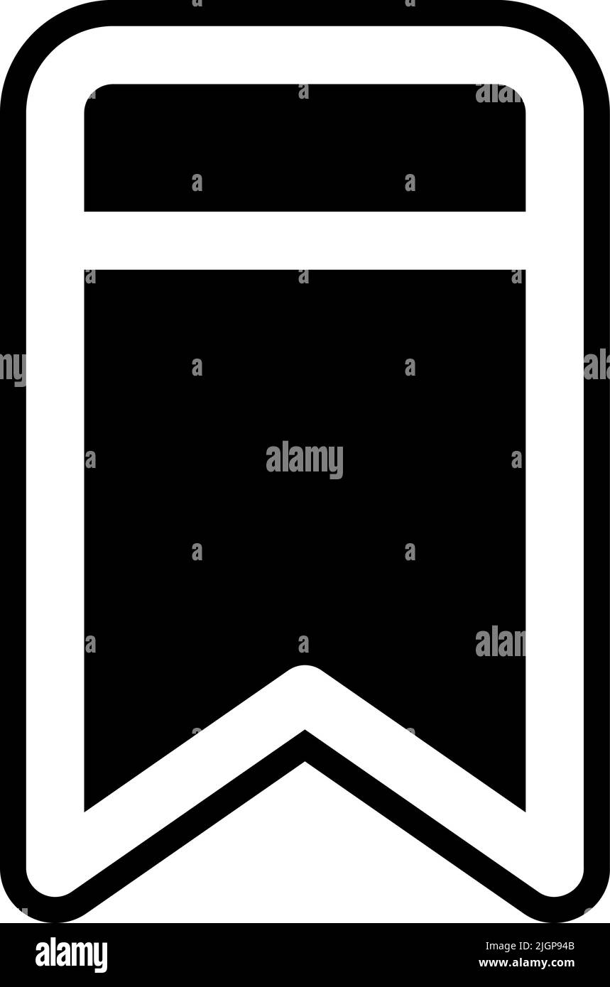 Basic ui bookmark icon Stock Vector Image & Art - Alamy