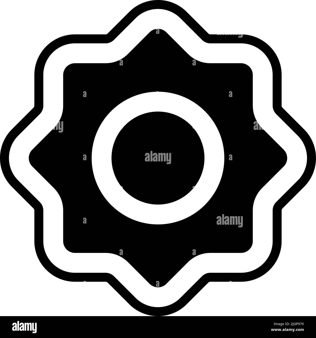 Basic ui setting icon Stock Vector Image & Art - Alamy