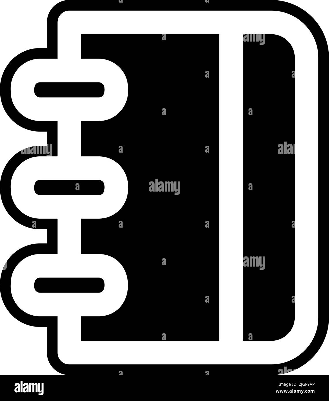 Basic ui notebook icon Stock Vector Image & Art - Alamy