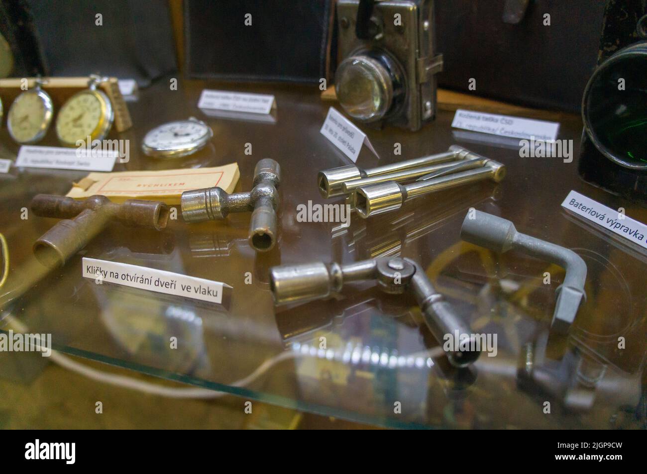 The permanent exhibition Railway toys from 1920-1960 in the Museum of ...
