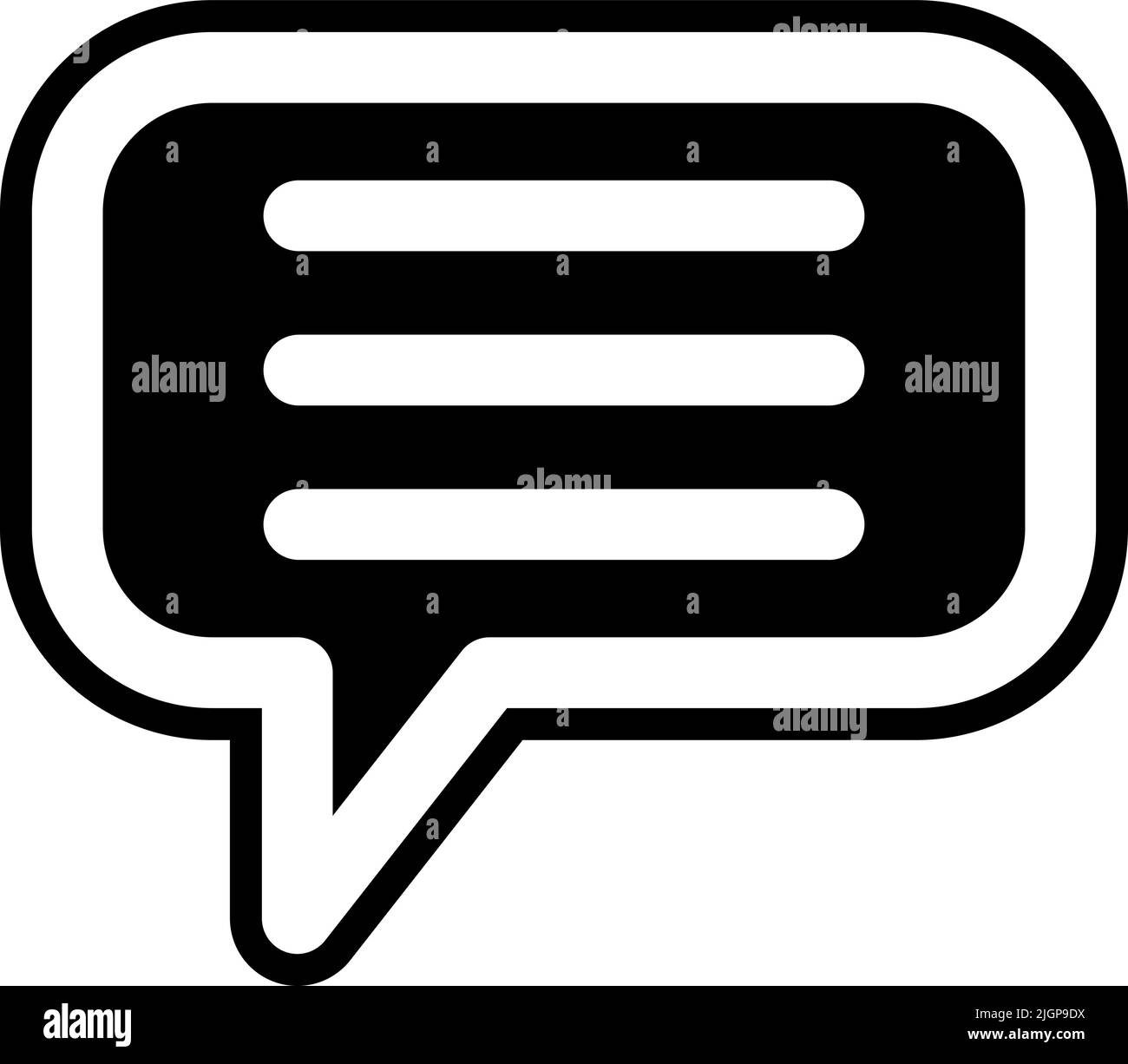 Basic ui message icon Stock Vector Image & Art - Alamy