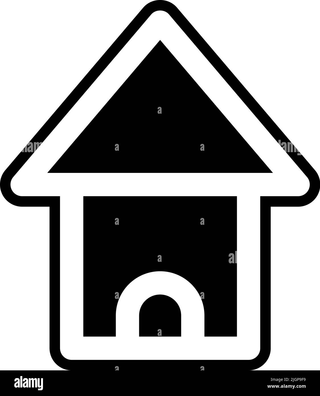 Basic ui home icon Stock Vector Image & Art - Alamy