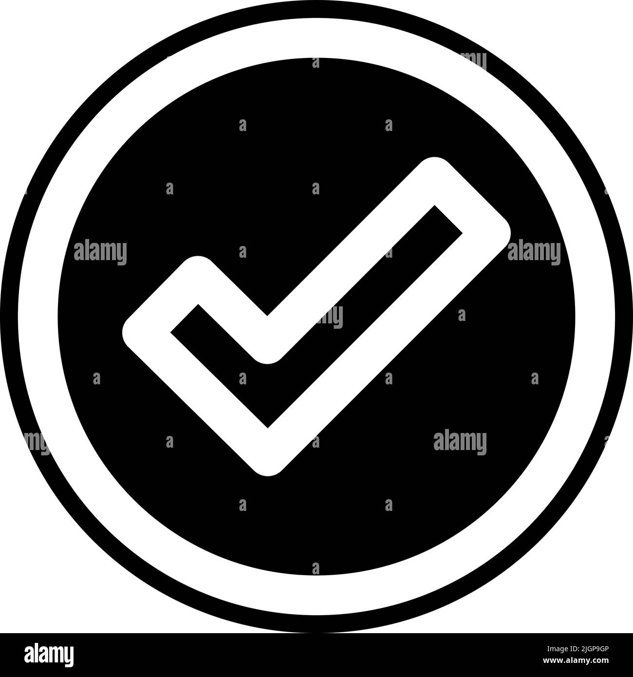 Basic ui checklist icon Stock Vector Image & Art - Alamy