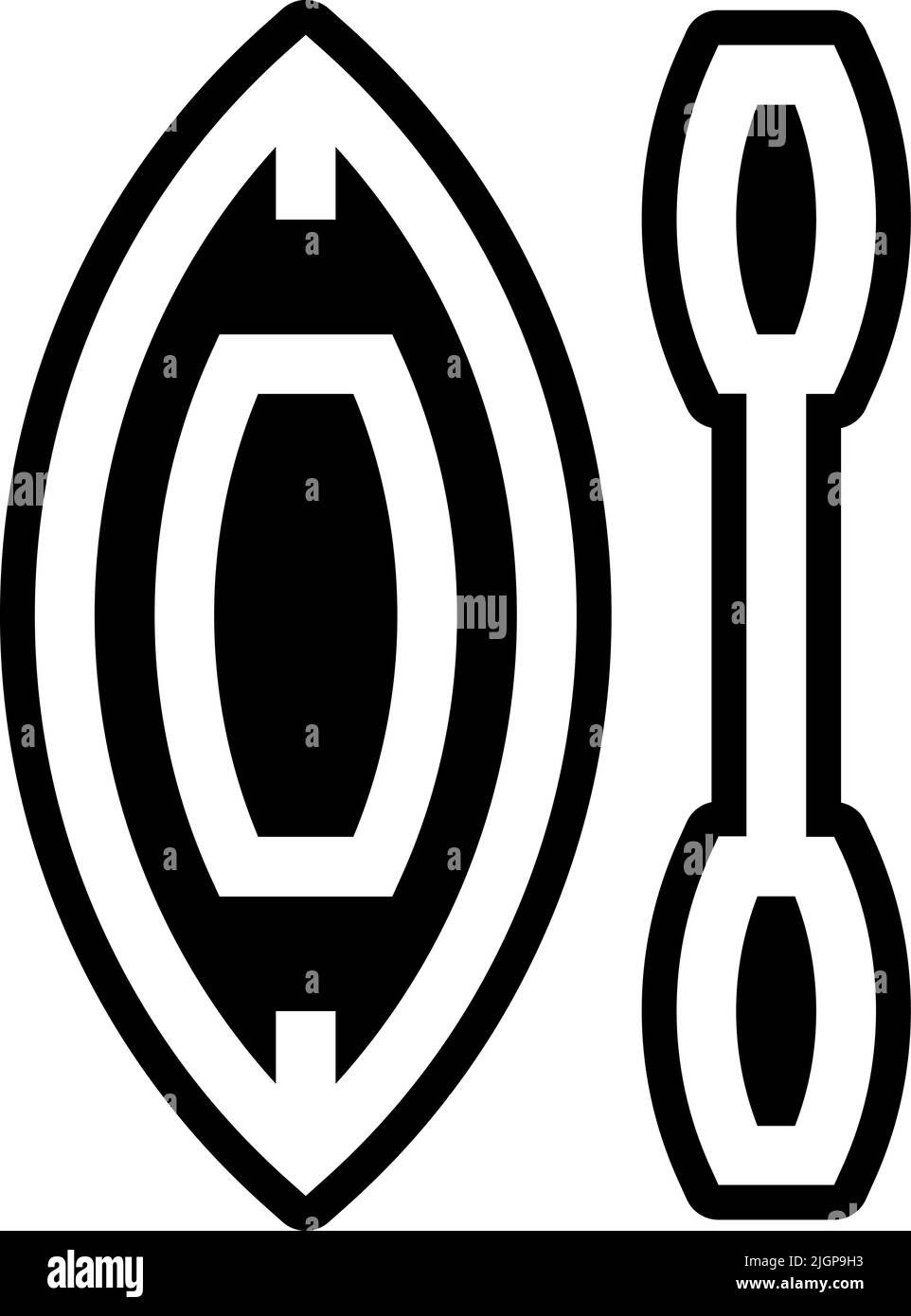 Camping lifestyle equipment black Black and White Stock Photos & Images ...