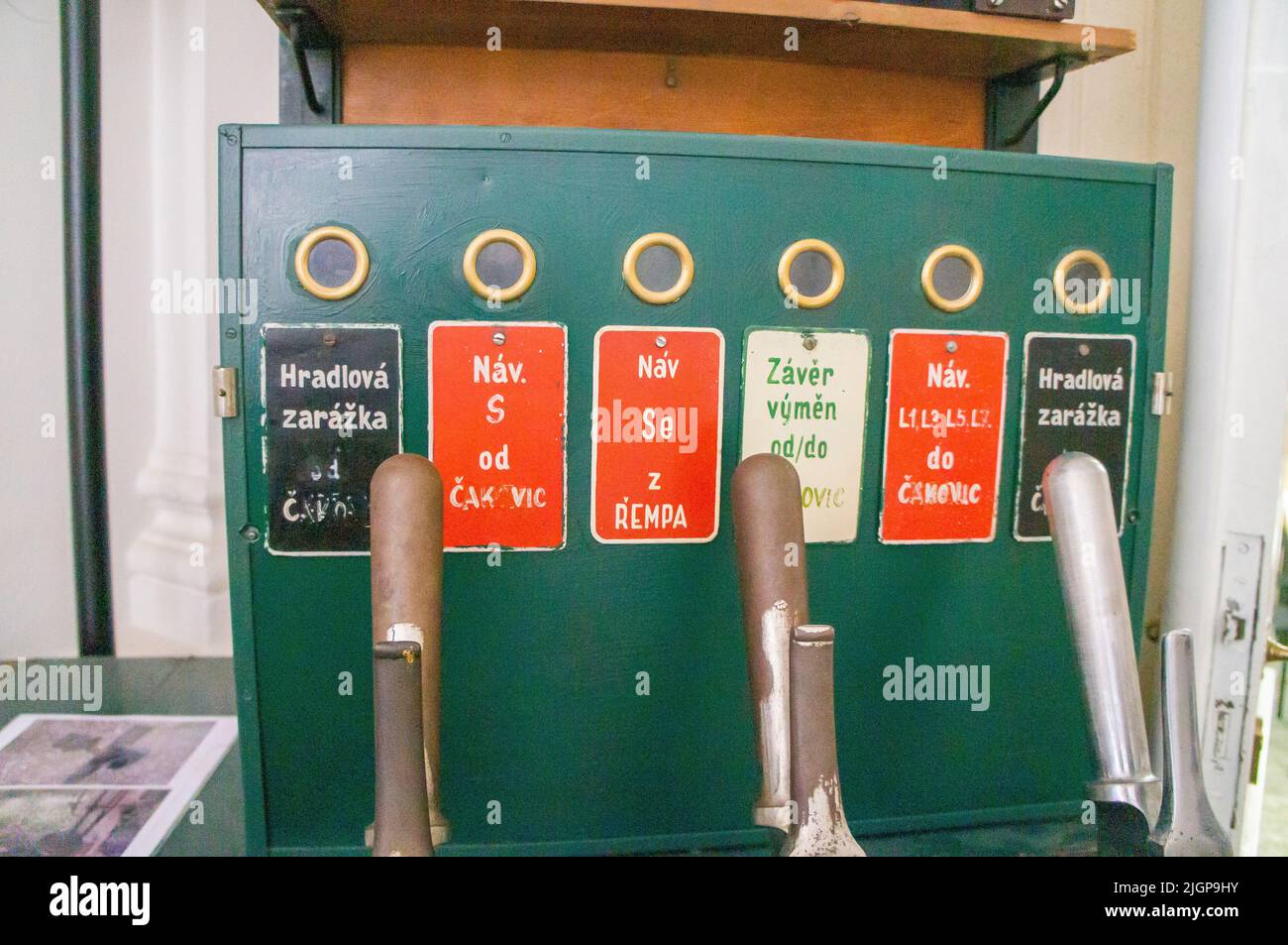 The permanent exhibition Railway toys from 1920-1960 in the Museum of ...