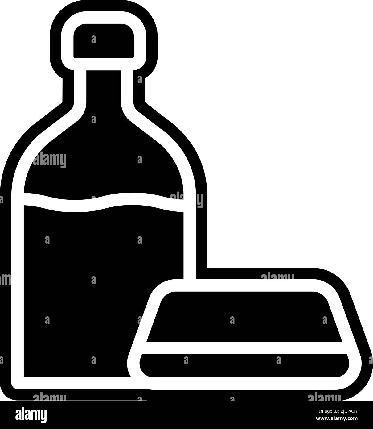 Cats milk icon Stock Vector Image & Art - Alamy