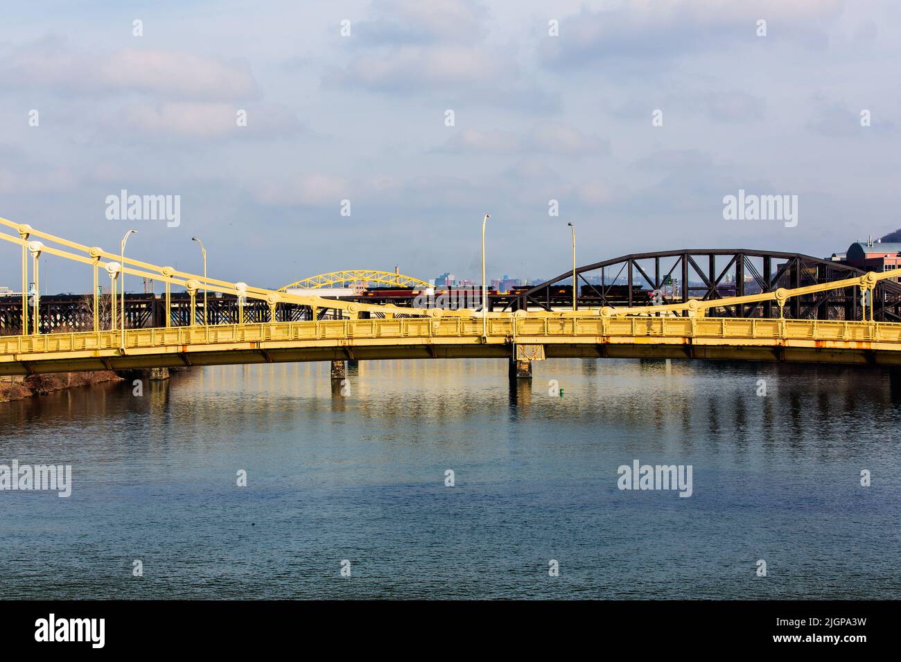 Andy Warhol Memorial Bridge Stock Photo - Alamy