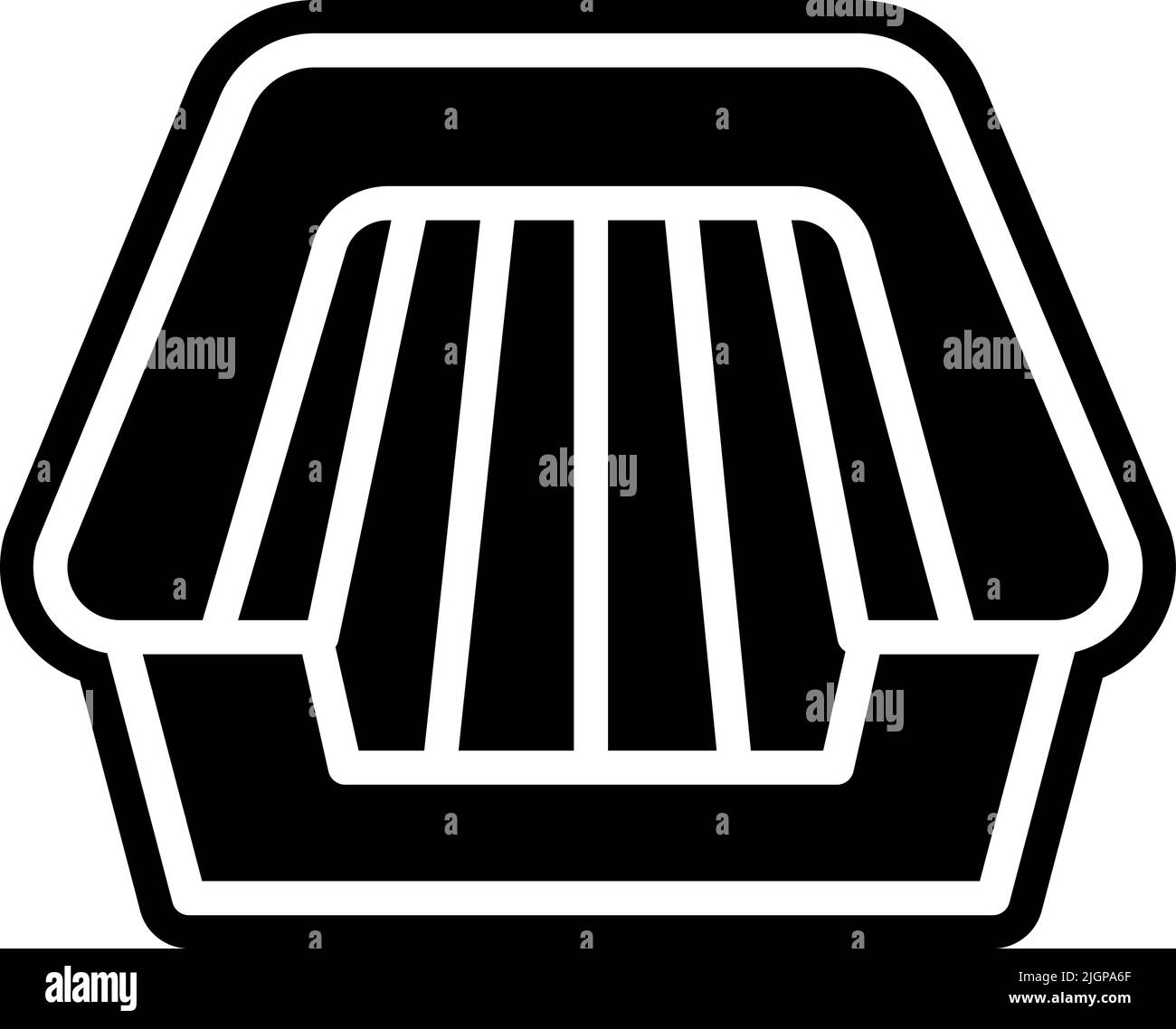 Cats tray icon Stock Vector Image & Art - Alamy