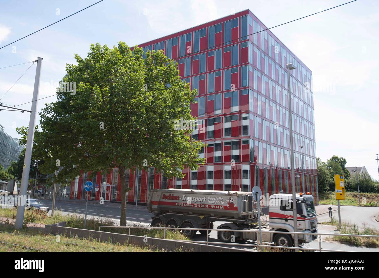 The corporate headquarters of Uniper SE in Duesseldorf, the largest gas ...