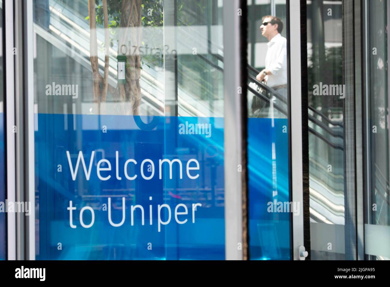 The corporate headquarters of Uniper SE in Duesseldorf, the largest gas ...