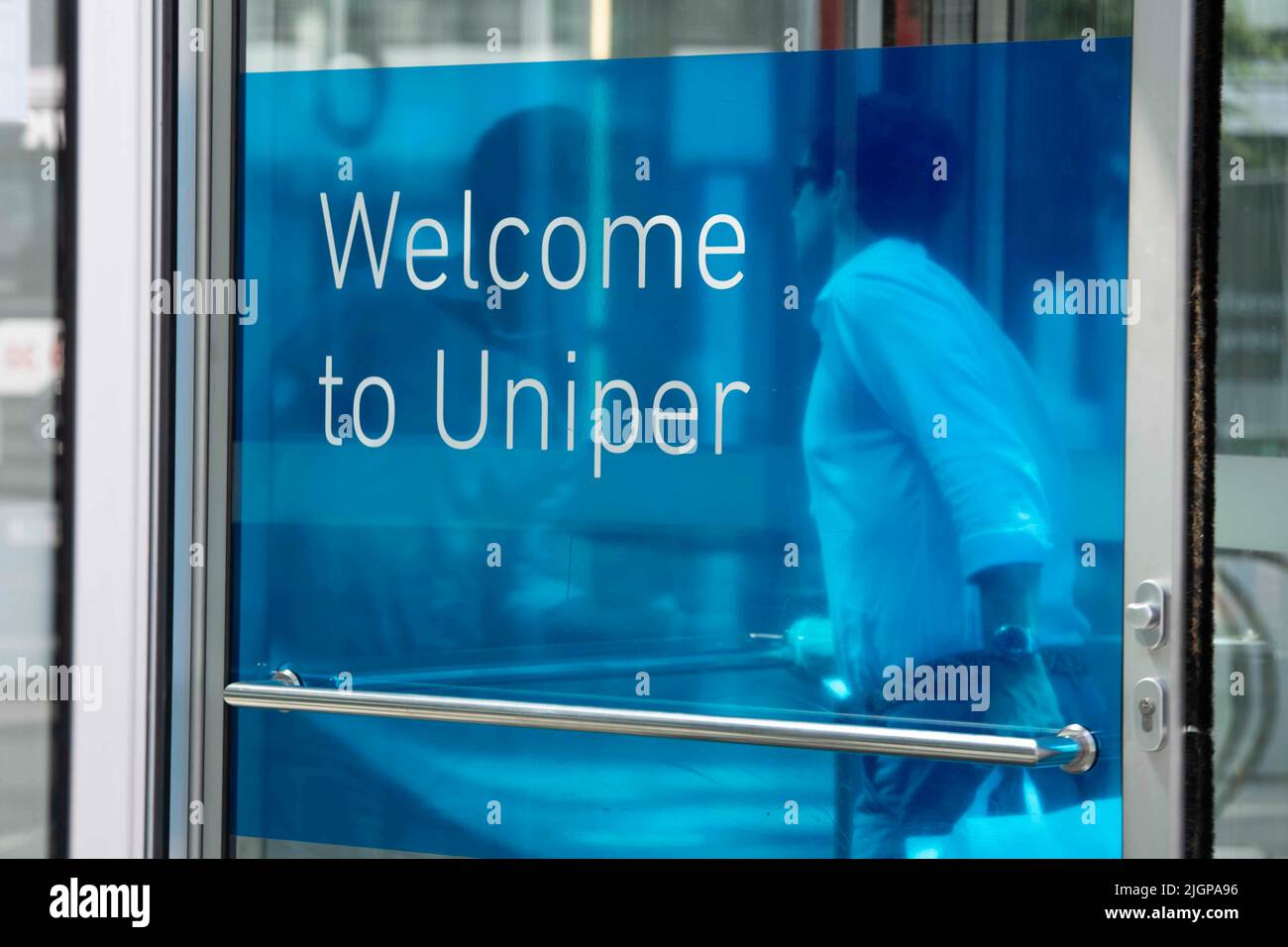 The corporate headquarters of Uniper SE in Duesseldorf, the largest gas ...