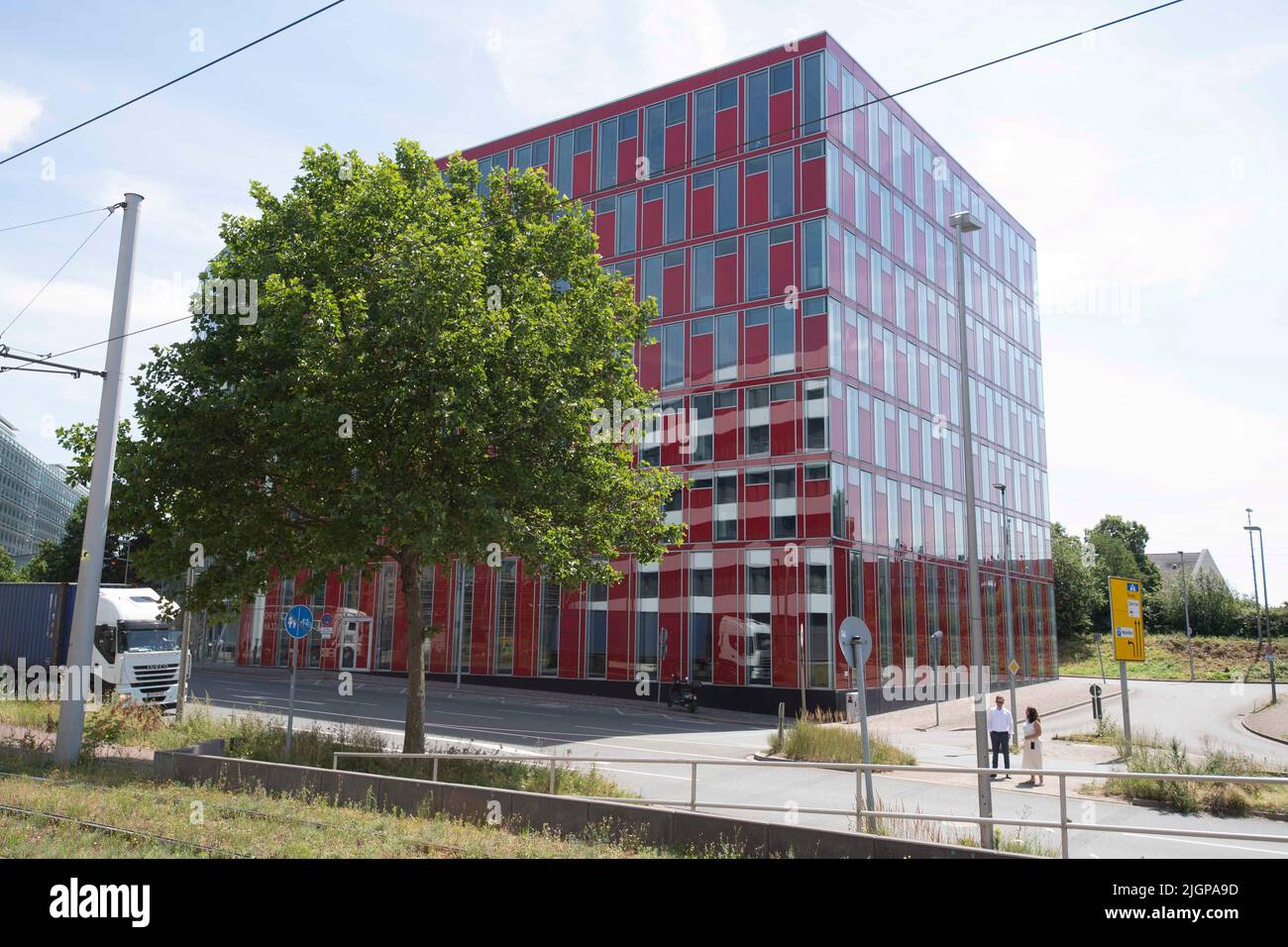 The corporate headquarters of Uniper SE in Duesseldorf, the largest gas ...