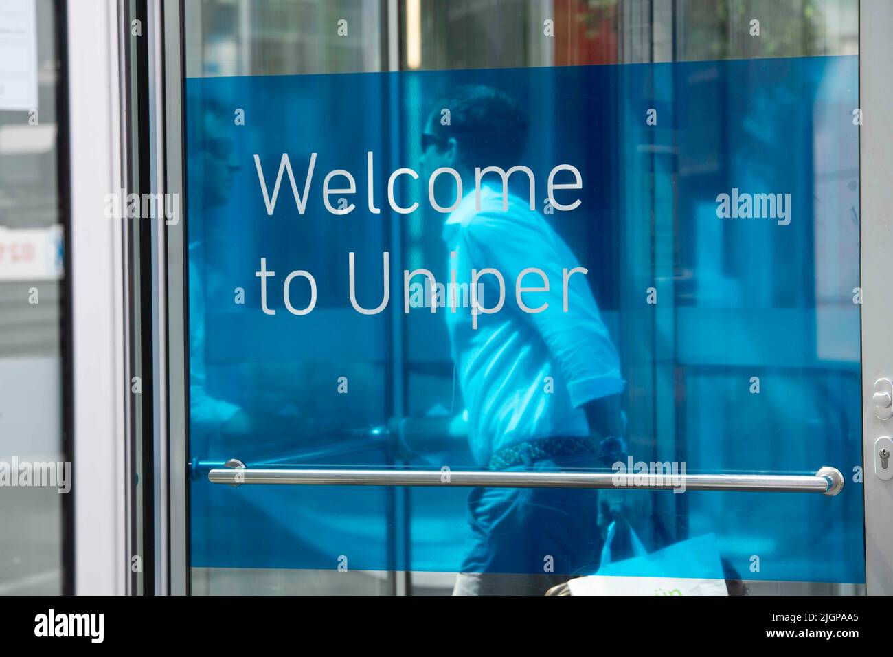 The corporate headquarters of Uniper SE in Duesseldorf, the largest gas ...