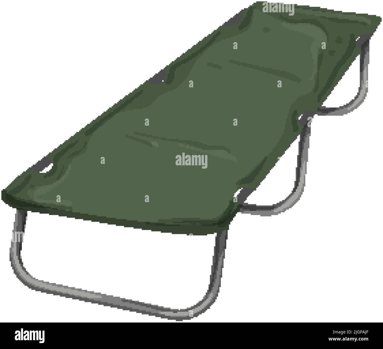 camping cot camp cartoon vector illustration Stock Vector Image & Art ...