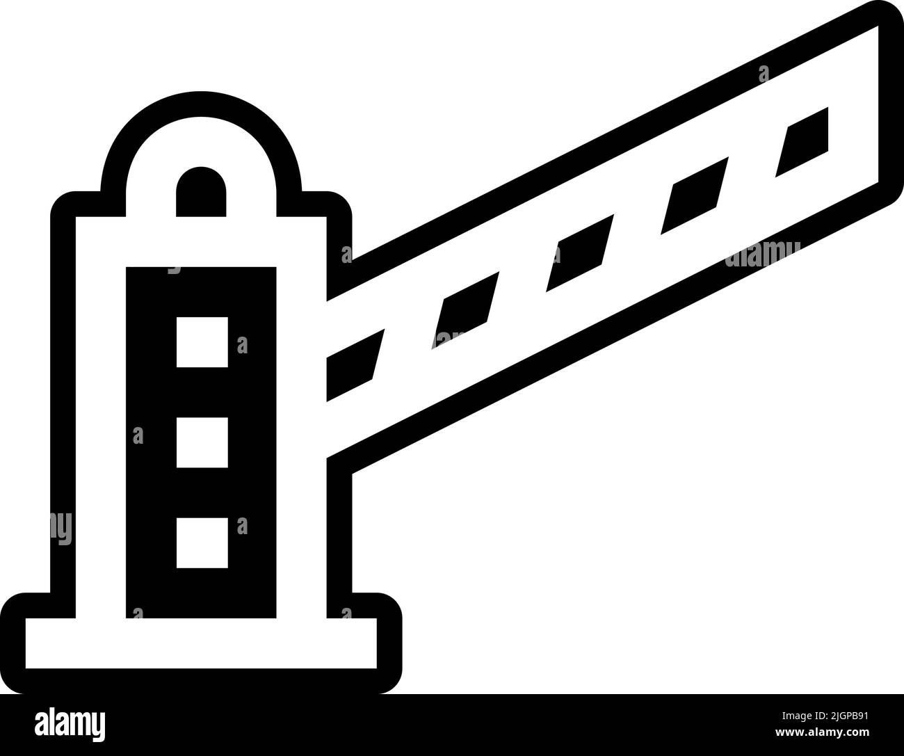 City traffic barrier icon Stock Vector Image & Art - Alamy
