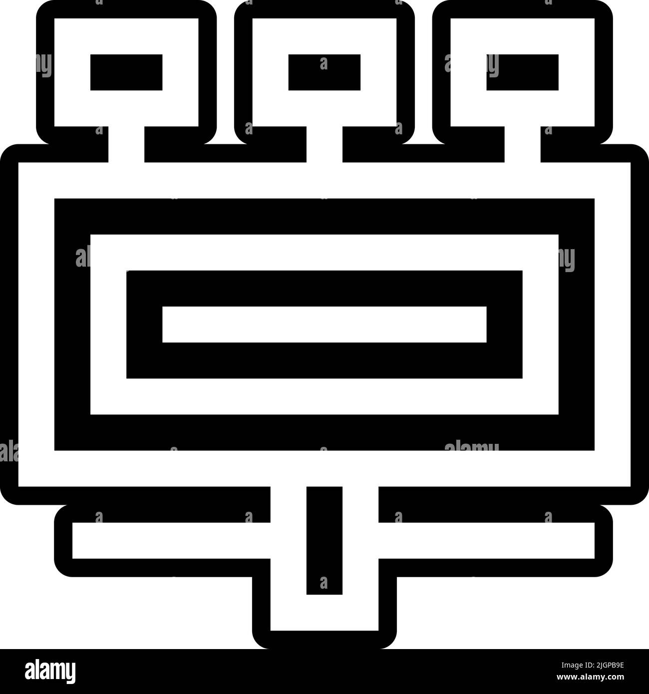 Bill board poster advertising Stock Vector Images - Alamy