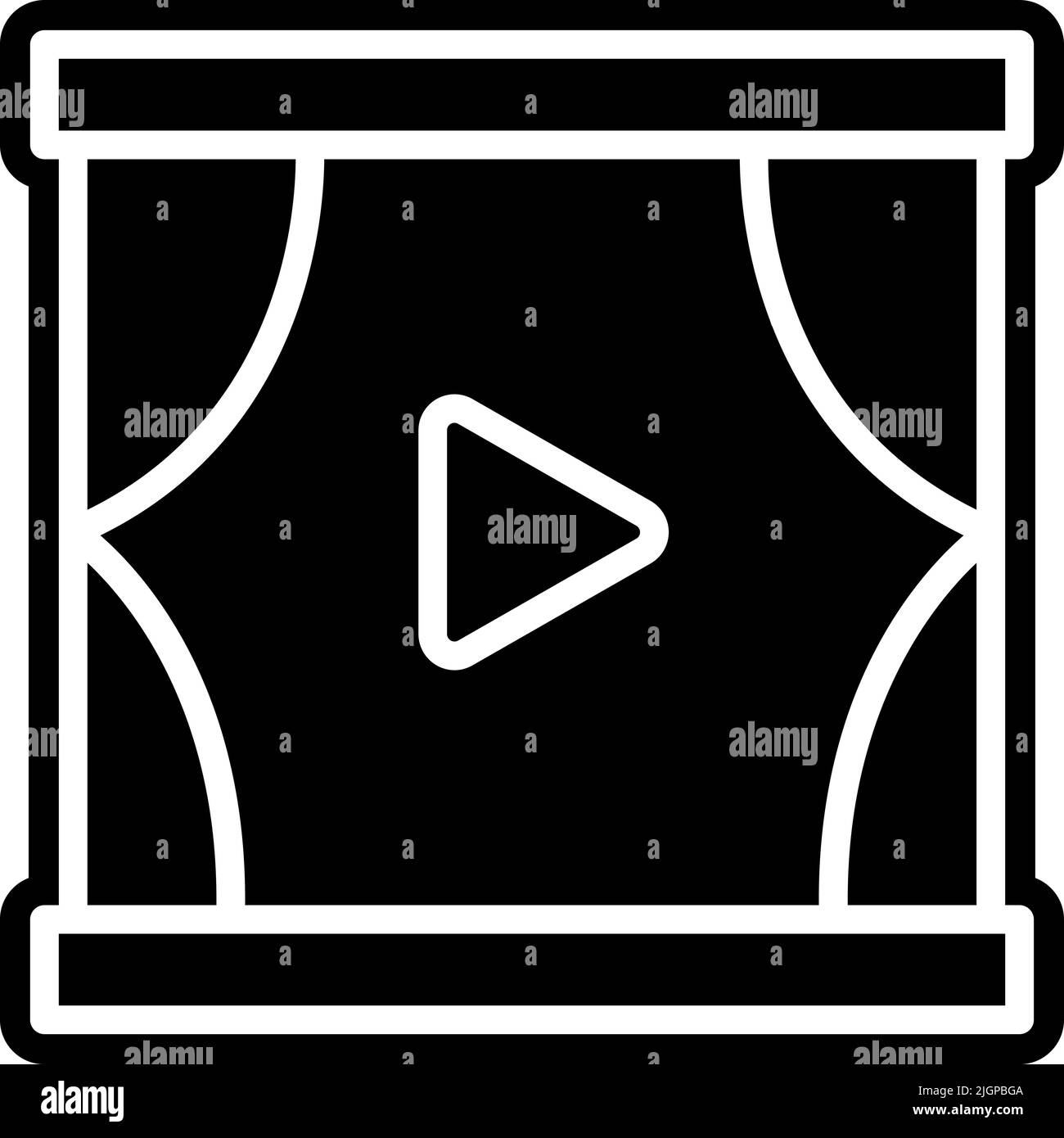 Cinema theater icon Stock Vector Image & Art - Alamy