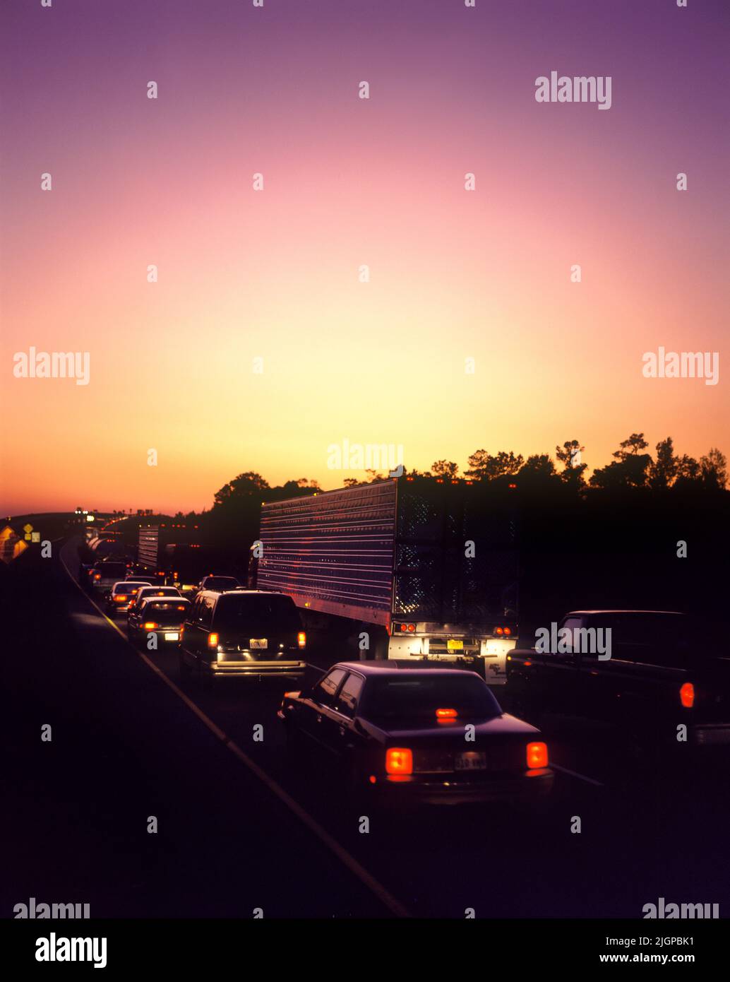 1990s traffic jam hi-res stock photography and images - Alamy