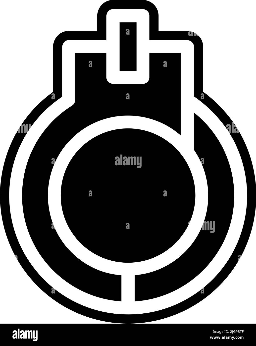 Stop corruption icon black Stock Vector Images - Alamy