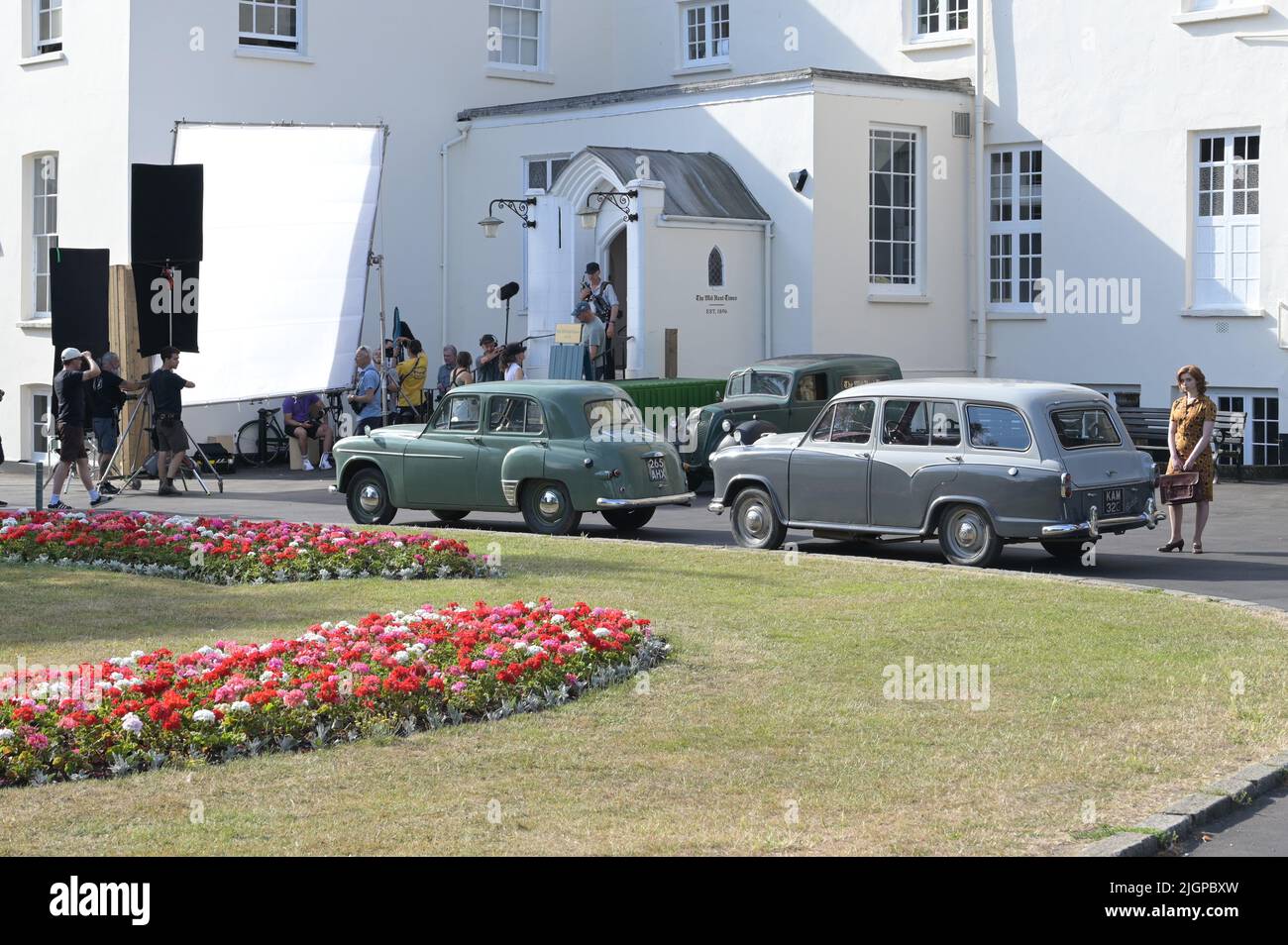 Tonbridge, Kent, UK-July 12th 2022: The filming of the tv series " The ...