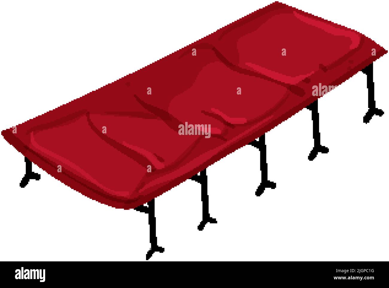 travel cot camp cartoon vector illustration Stock Vector Image & Art ...