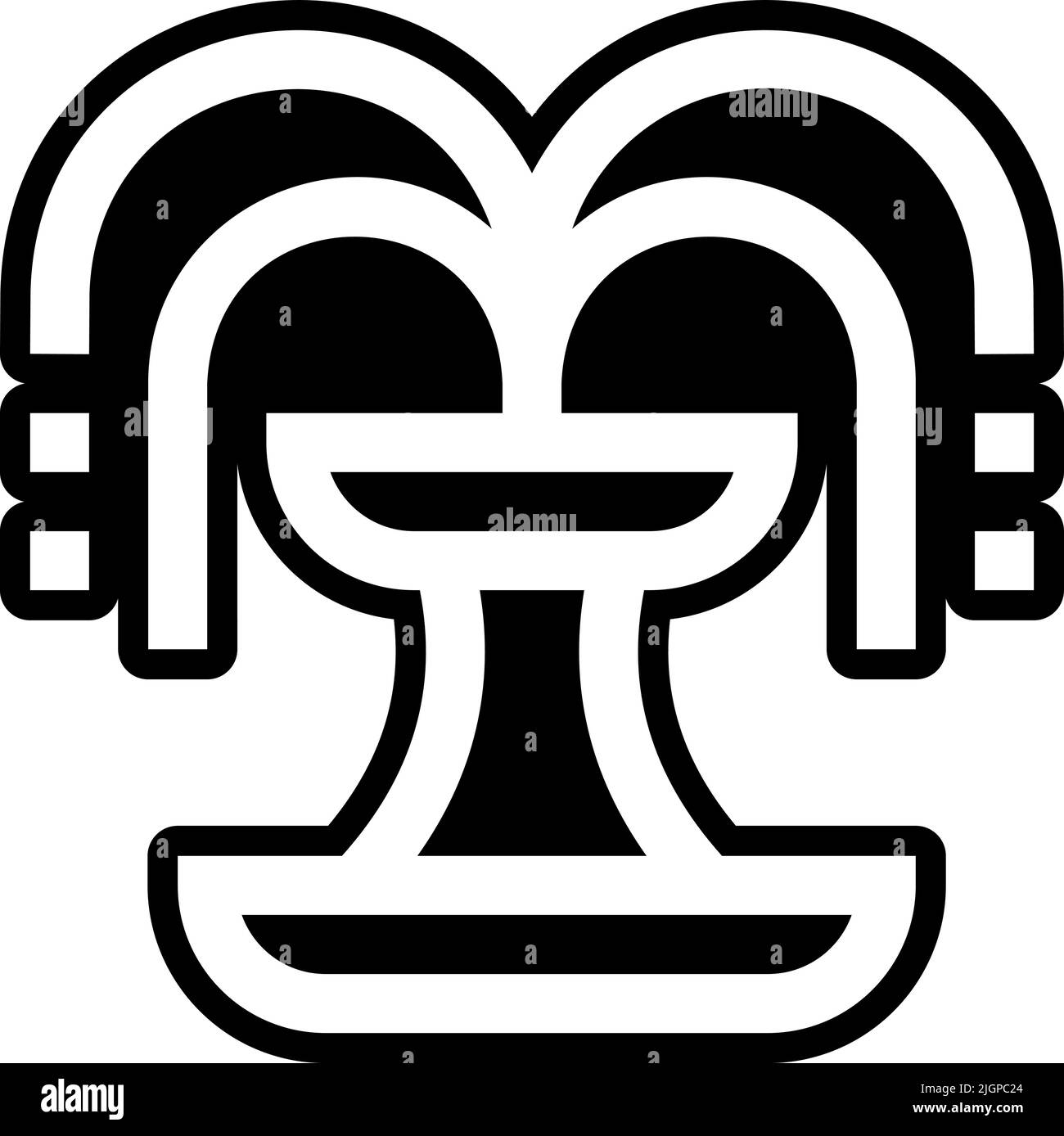 View park garden fountain Stock Vector Images - Alamy