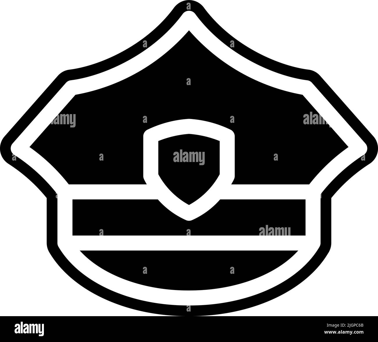 Law judge with black cap Stock Vector Images - Alamy