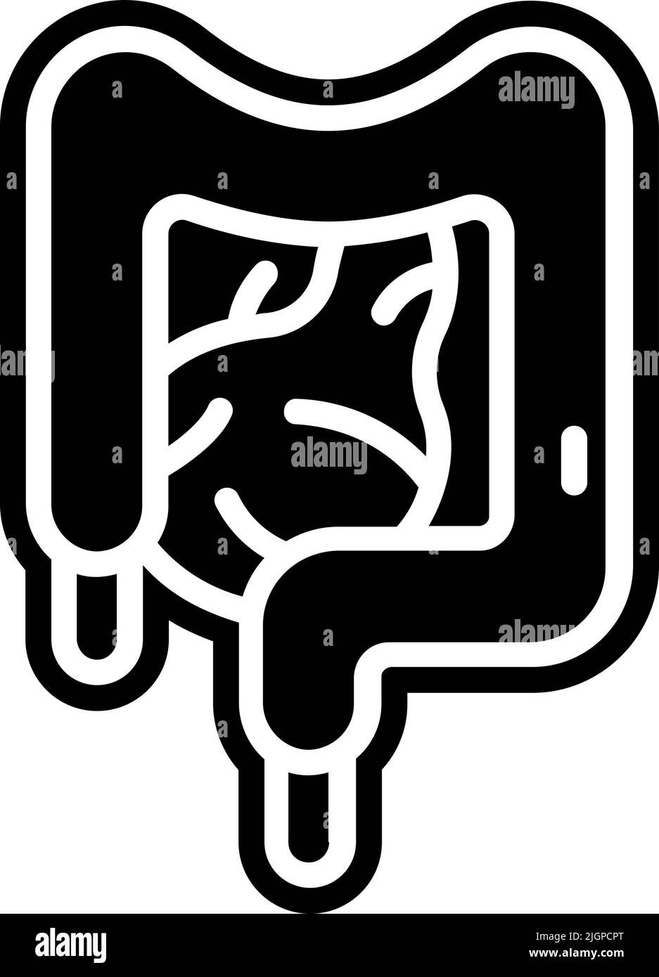 Diseases bowels icon Stock Vector Image & Art - Alamy