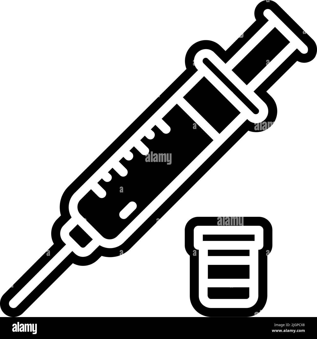 Treatment diseases medical syringe needle Stock Vector Images - Alamy