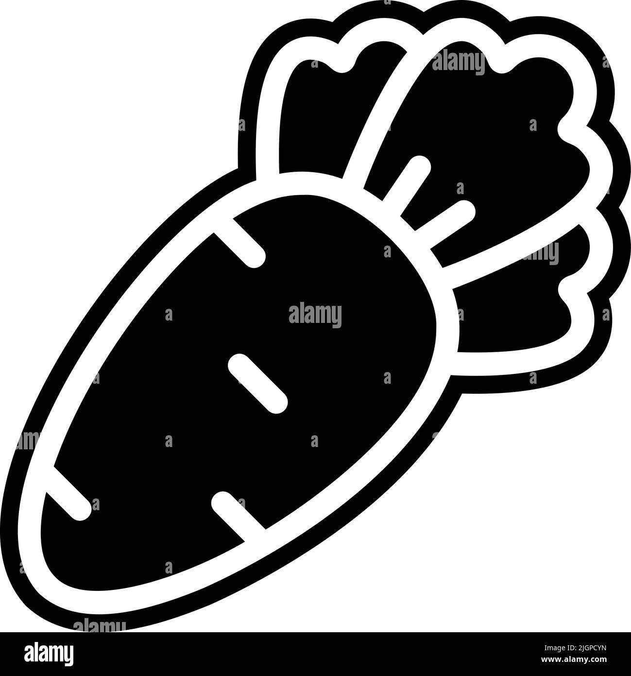 Easter cake icon simple Cut Out Stock Images & Pictures - Alamy