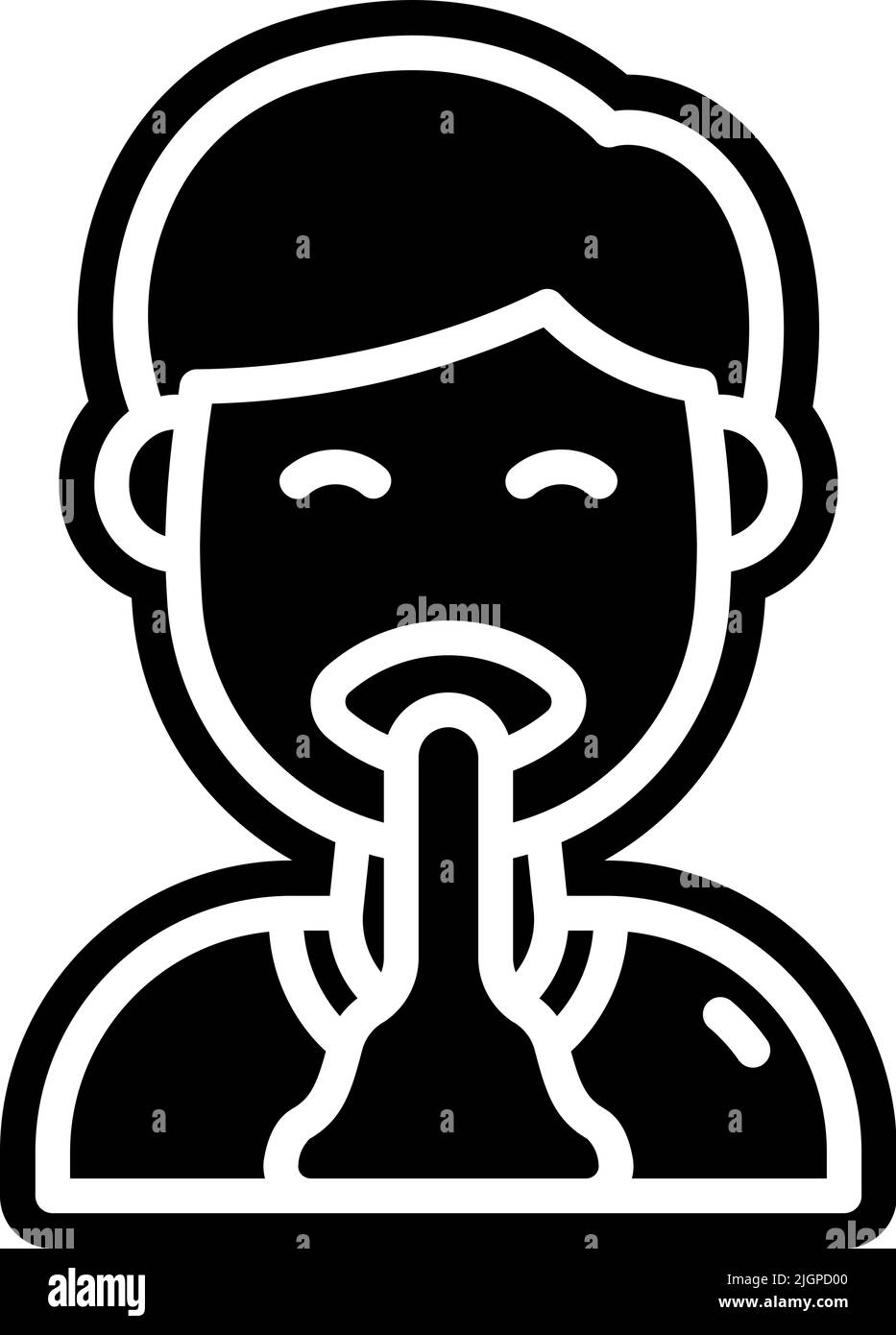 Diseases vomit icon Stock Vector Image & Art - Alamy