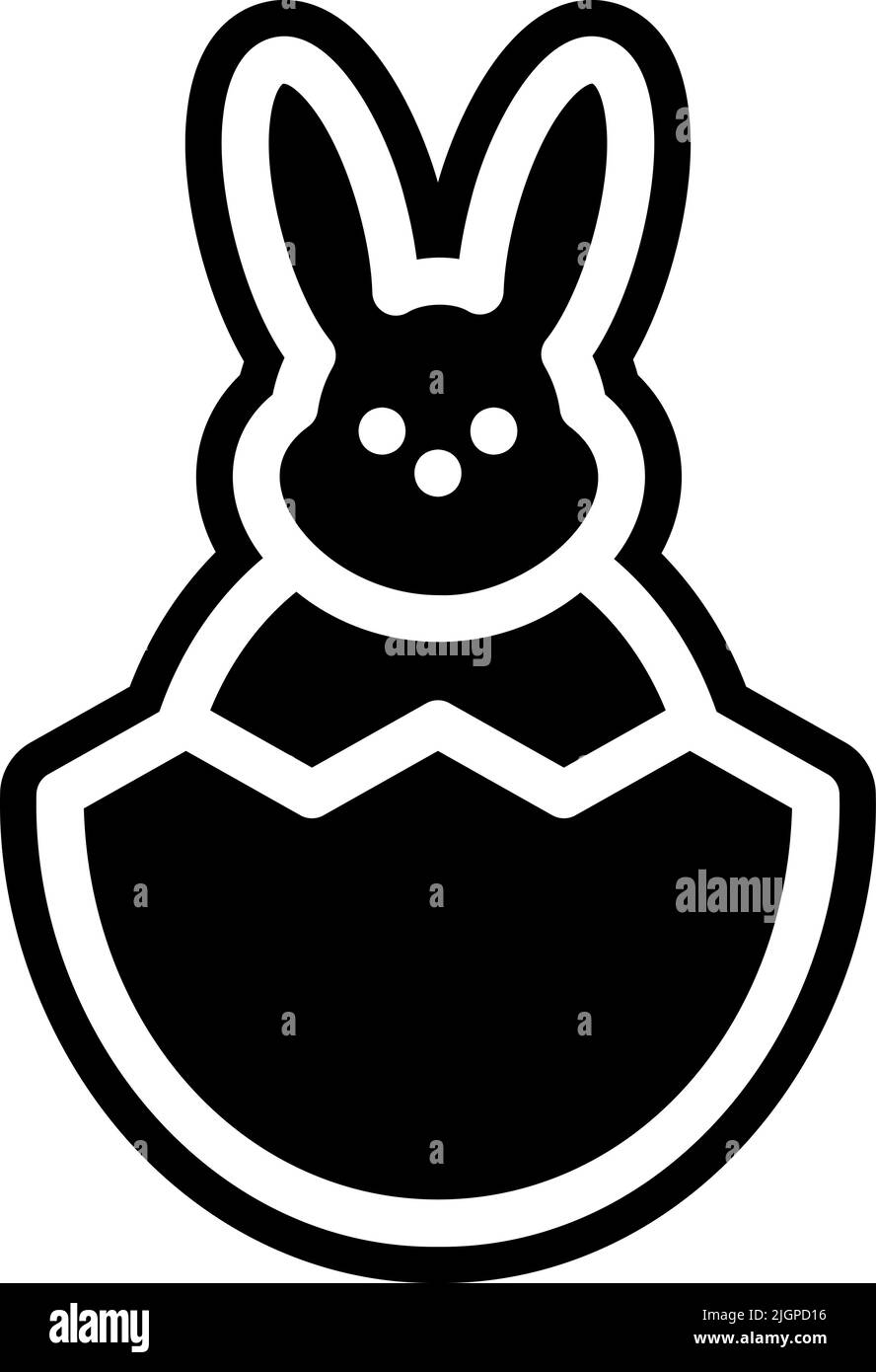 Easter bunny icon Stock Vector Image & Art - Alamy