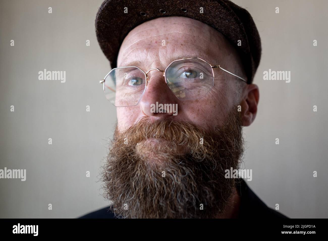 France, Brittany, Saint-Malo, 2022-06-06. Portrait of CHEMLA Nicolas at ...